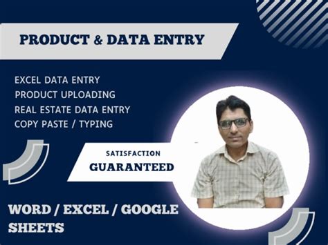 do word excel pdf to excel data entry and product uploading by