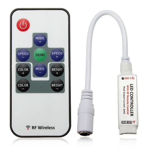 Contrôleur De Bande LED Contrôleur DC12 24V 10key RF Avec Télécommande
