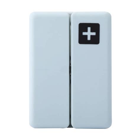 Pill Box Portable Medication Organizer Foldable Magnetic Pill Organiser With Compartments For
