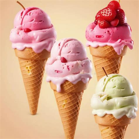 Ice Cream Dessert Sweet Creamy Cold Frozen Delicious Summer