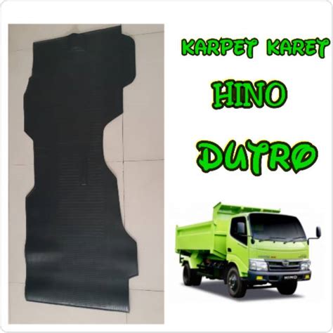 Jual Karpet Karet Truck Hino Dutro Depan Shopee Indonesia
