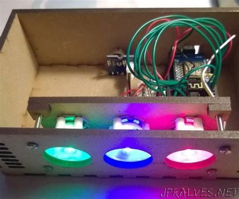 Arduino Controlled RGB LED Lamp Phablabs Jpralves Net