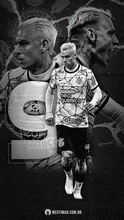 Fundo de tela do Corinthians Róger Guedes Papel de parede