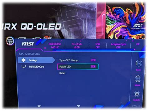 MSI QD OLED Gaming Monitors Receive New Firmware Update DSC Switch Added Among Various Fixes