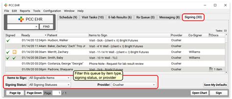 Review And Sign Visits Orders And Other Items In Pcc Ehr Pcc Learn