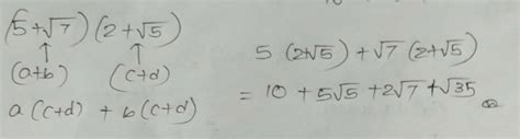 Simplify 5 Root 7 2 Root5 Brainly In