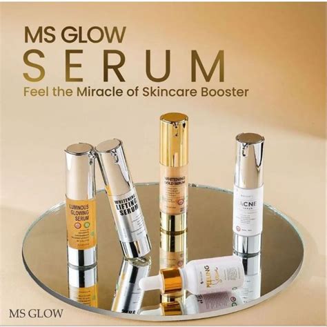 Jual Ms Glow Serum Gold Serum Luminous Serum Lifting Serum Acne