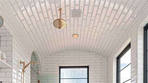 Tiling Shower Ceiling Whats The Best Material For Bathroom Ceiling