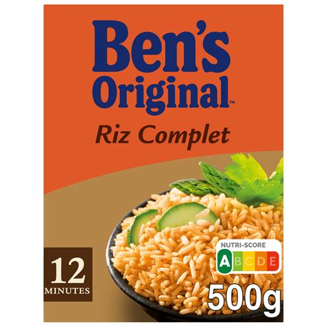 BEN S ORIGINAL Riz Complet 500g Pas Cher Auchan Fr