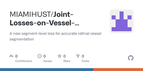 Github Miamihustjoint Losses On Vessel Segmentation A New Segment
