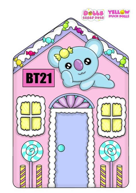 Pin By Ghada Gs On Katemade Mainan Miniatur Rumah Kertas Boneka Kertas