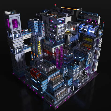 Minecraft cyberpunk lobby 118 фото