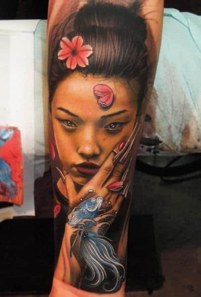 Tatuagem De Gueixa Veja As 41 Lindas Inspirações E Dicas Incríveis