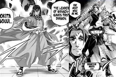 Record Of Ragnarok Chapter 85 Soji Okita Vs Susanoo No Mikoto Rotakugo