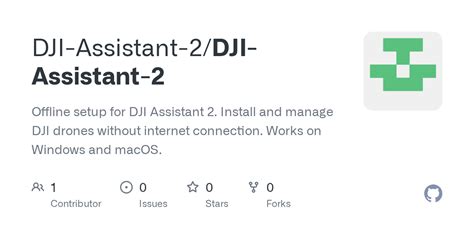 Github Dji Assistant 2 Dji Assistant 2 Offline Setup For Dji Assistant 2 Install And Manage
