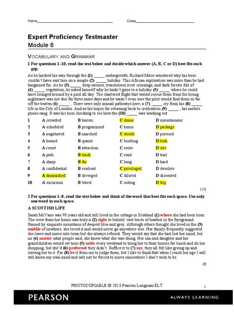 Module 6 Test Tatiana Pdf Nature