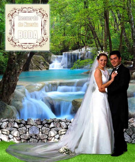 Cascada para boda o XV años Plantillas para photoshop 2020
