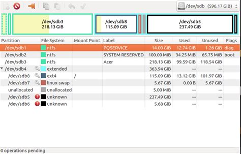 1604 How To Delete Unknown Partitions Ask Ubuntu