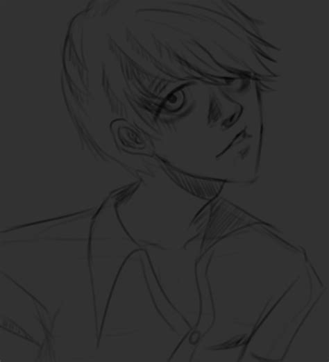 Ken Kaneki Sketch By Eviewonderz On Deviantart