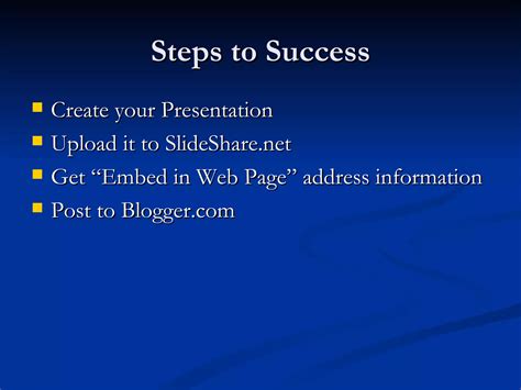 How To Add Power Point Presentations To Blogger Ppt