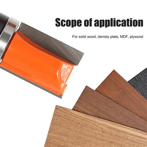 Akylin Flush Trim Pattern Router Bits 1 2 Inch Shank Top Bearing Template Router Bit 3 4″ Cut