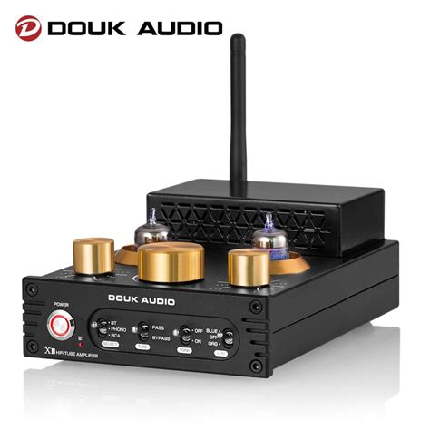 Douk Audio X1 Hifi Ge5654 Vacuum Tube Amplifier Bluetooth 5.0 Receiver ...