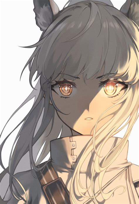 Platinum Arknights Drawn By Umie Iowae Danbooru