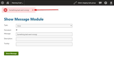 Displaying Feedback Within Your Kentico Modules
