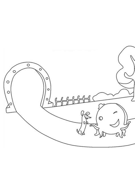 Oswald The Octopus Coloring Pages