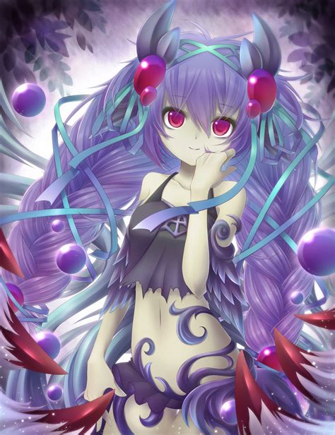 Hayabusa Koi Traptrix Atrax Yu Gi Oh 1girl Arthropod Girl Bow