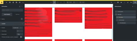 No Bug Posts Element Ignores Design When Switching Layouts Bugs