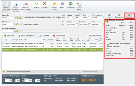 Devolução Pela Nota De Compra Shop Base De Conhecimento