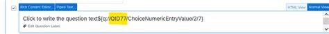 Calculating Results From A Matrix Table In Qualtrics Xm Community