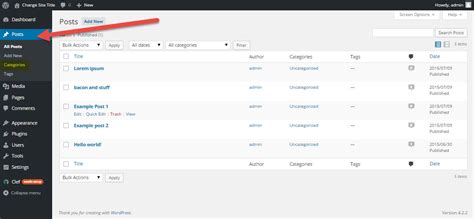how to create categories in wordpress inmotion hosting