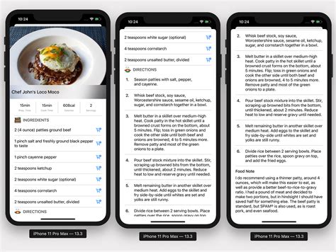 recipesapp full ios application by asilarslan codecanyon