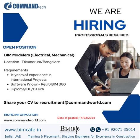 Bim Cafe Learning Hub On Linkedin Hiring Engineeringjobs