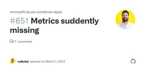 Metrics Suddently Missing Issue Microsoft Azure Container Apps GitHub
