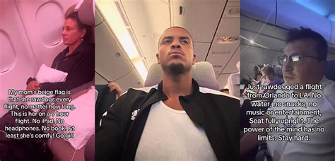 New Trend Rawdogging On Flights Live And Lets Fly