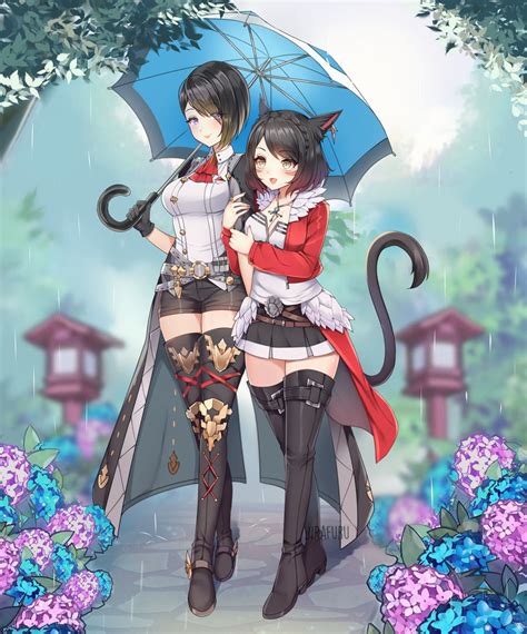 Commission Ffxiv By Jirafuru On Deviantart