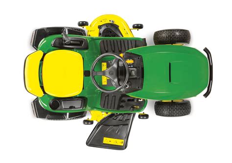 John Deere X167 Ride On Mower With Free Thatcherator — Balmers Gm