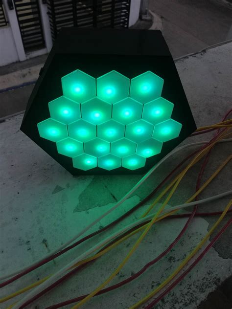 Stl File Led Hex Box・3d Print Object To Download・cults