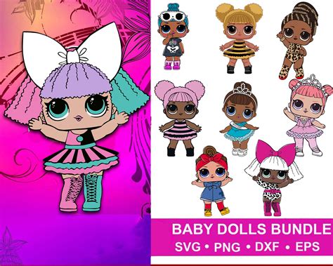 36 File Lol Dolls Svg Lol Dolls Bundle Svg Inspire Uplift