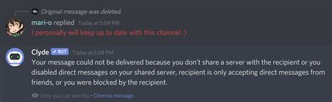 Reply Feature Bug Discord