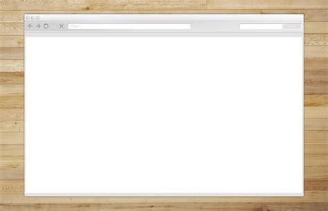 premium photo internet browser window