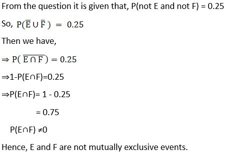 NCERT Solutions For Class 11 Maths Chapter 16 Probability