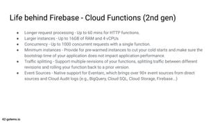 Firebase Cloud Functions V2 PPT