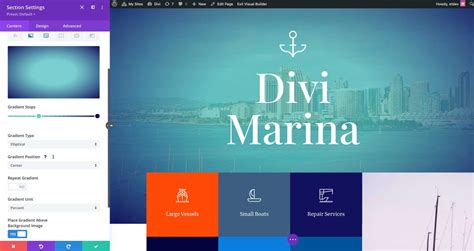 Using The Divi Gradient Builder Elegant Themes Documentation