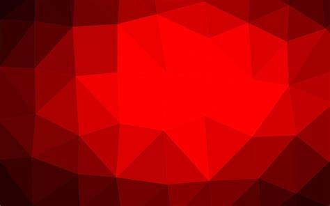 Light Red Vector Shining Triangular Pattern 13359503 Vector Art At Vecteezy