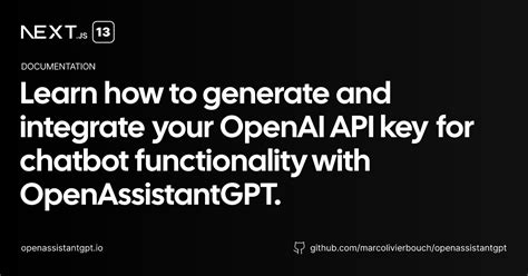 Documentation - Create and Use Your OpenAI API Key
