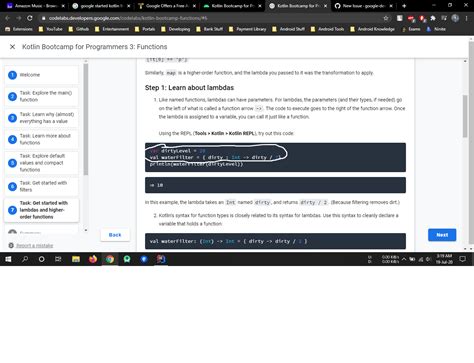 Kotlin Bootcamp Issue In Functions Part Issue 66 Google Developer